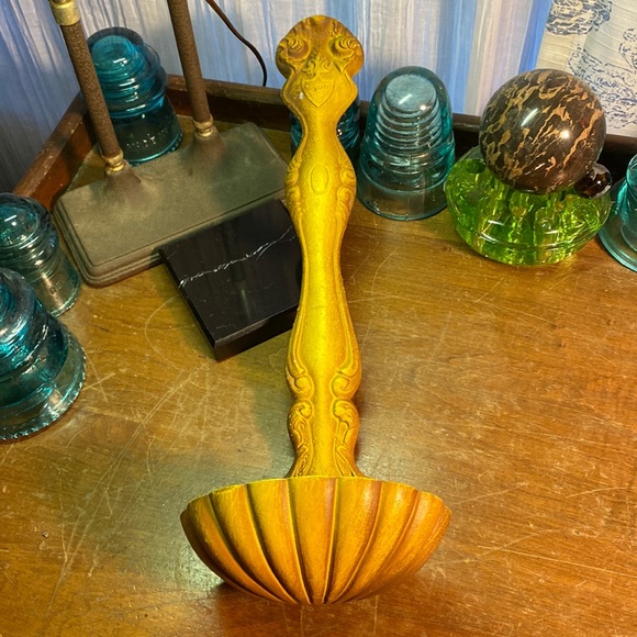 Accents | Vintage Home Interior Metal Wall Ladle Wall Pocket Homco Wall ...